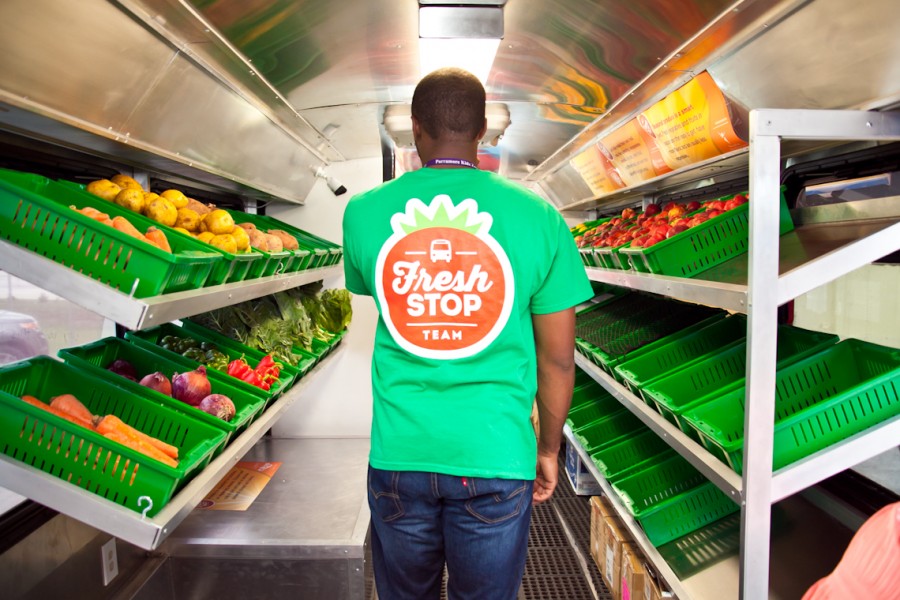 The Fresh Stop Mobile Market Opening